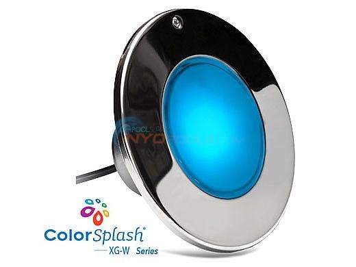 12V-8 WATT-COLOR SPLASH RGBW 1.5" NICHELESS LED LIGHT-50' CORD ...