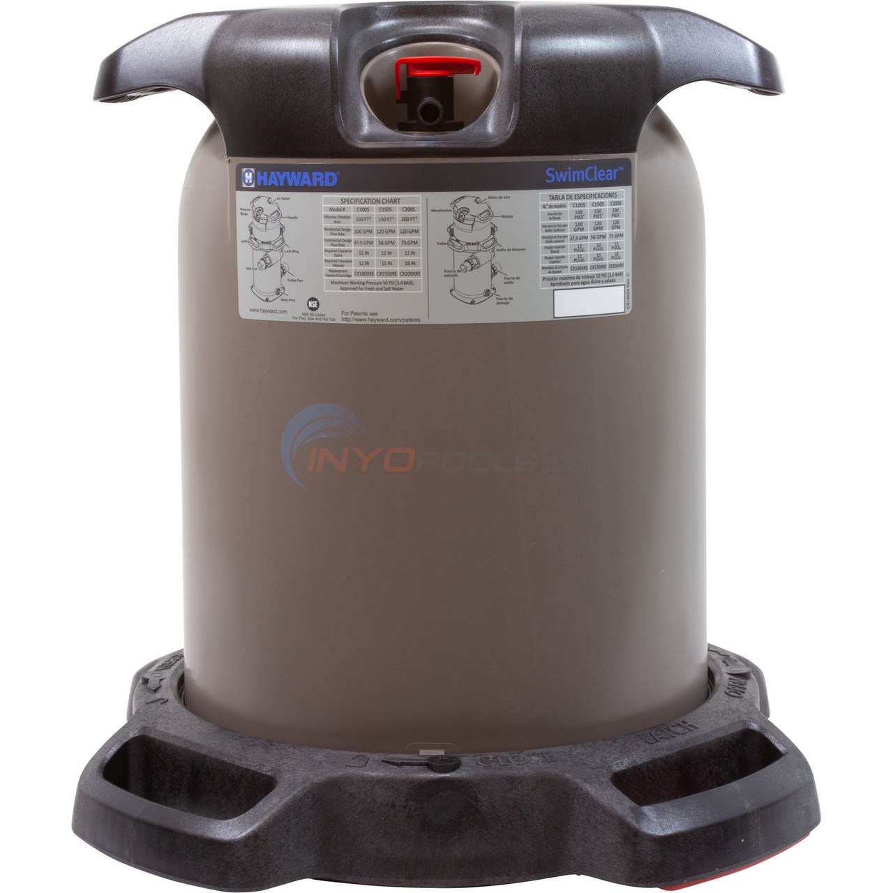 Hayward Filter Head Assembly C200S - CX200B - INYOPools.com