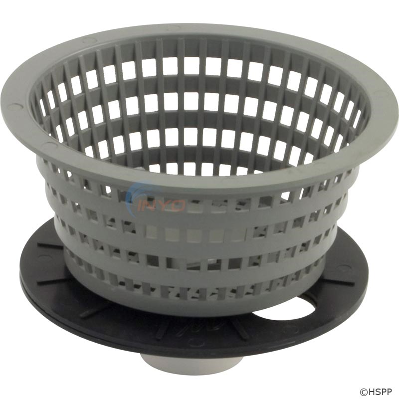 Basket Assy - Grey - 8"" dia x 3.5"" H (550-8637) - INYOPools.com