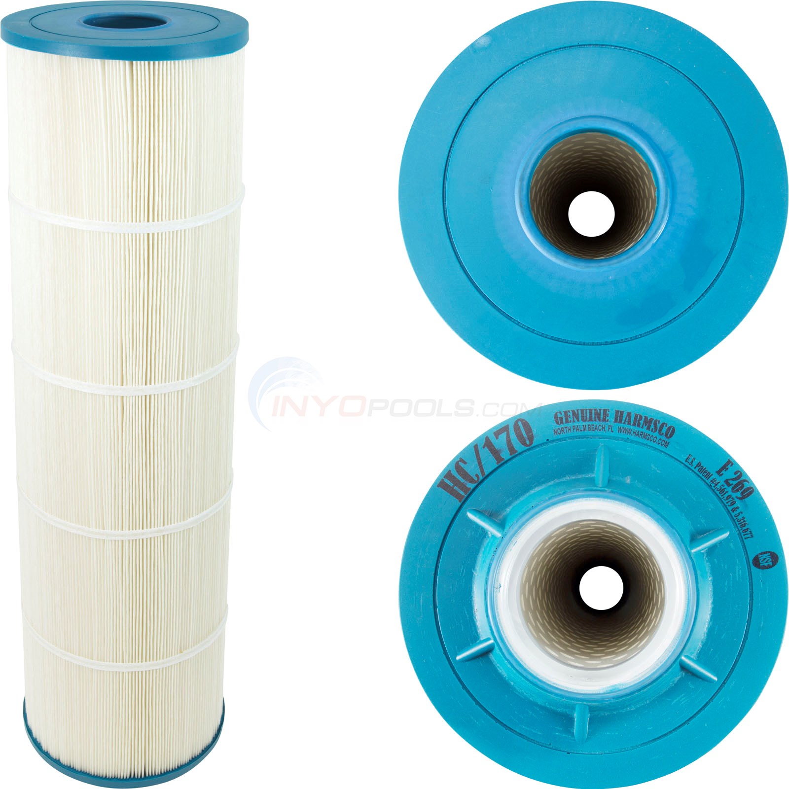 Harmsco Filter, Cartridge, Hc/170 (hc/170) - INYOPools.com