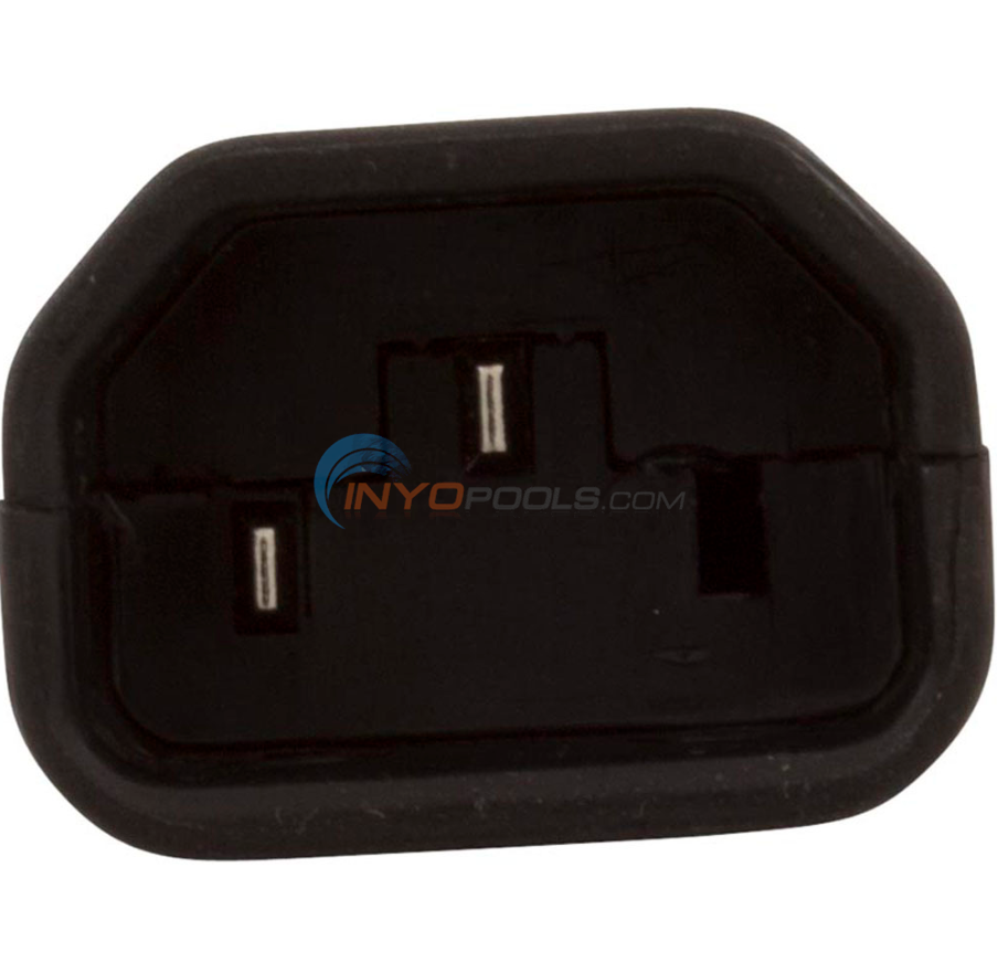 Plug, Aqua Products, Male, 2 Pin/2 Wire, For Flat Cable - INYOPools.com