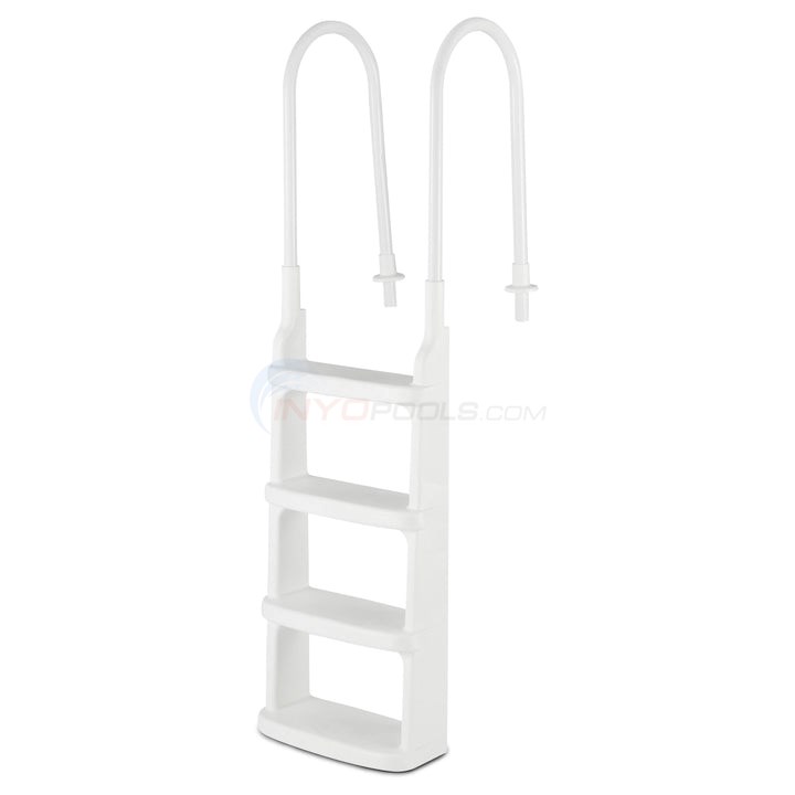 Main Access Easy Incline In-Pool Ladder, White w/ Mounting Flanges ...