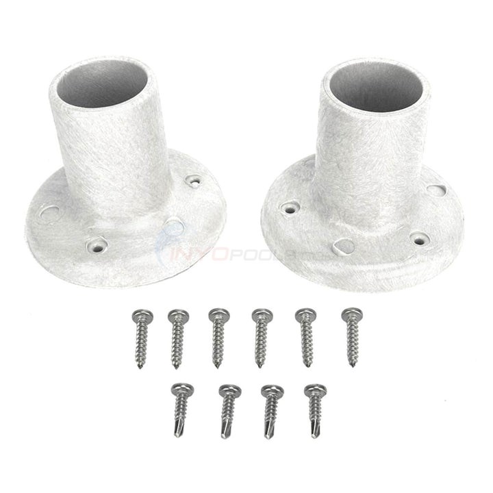 Main Access Easy Incline In-Pool Ladder, White w/ Mounting Flanges ...