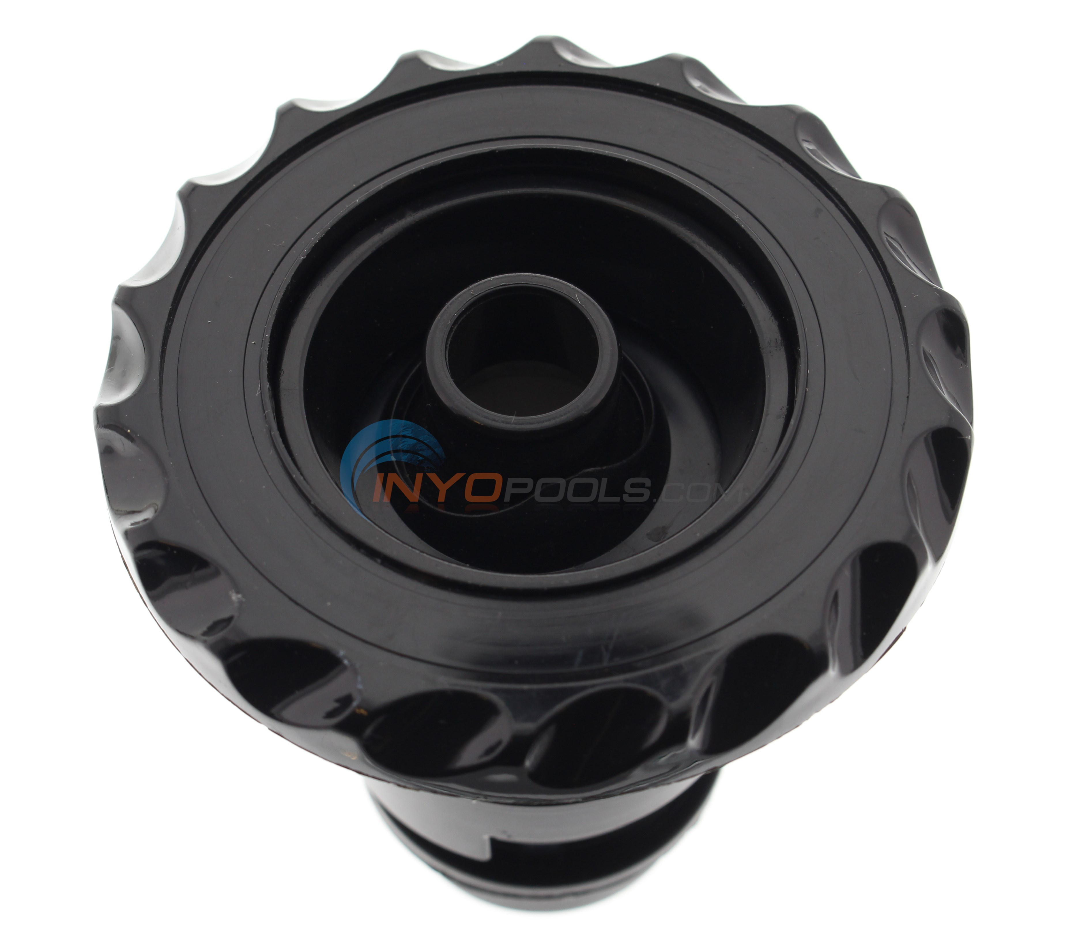 Waterway Poly Jet Internal - Roto Scalloped Black - 2106091 - INYOPools.com