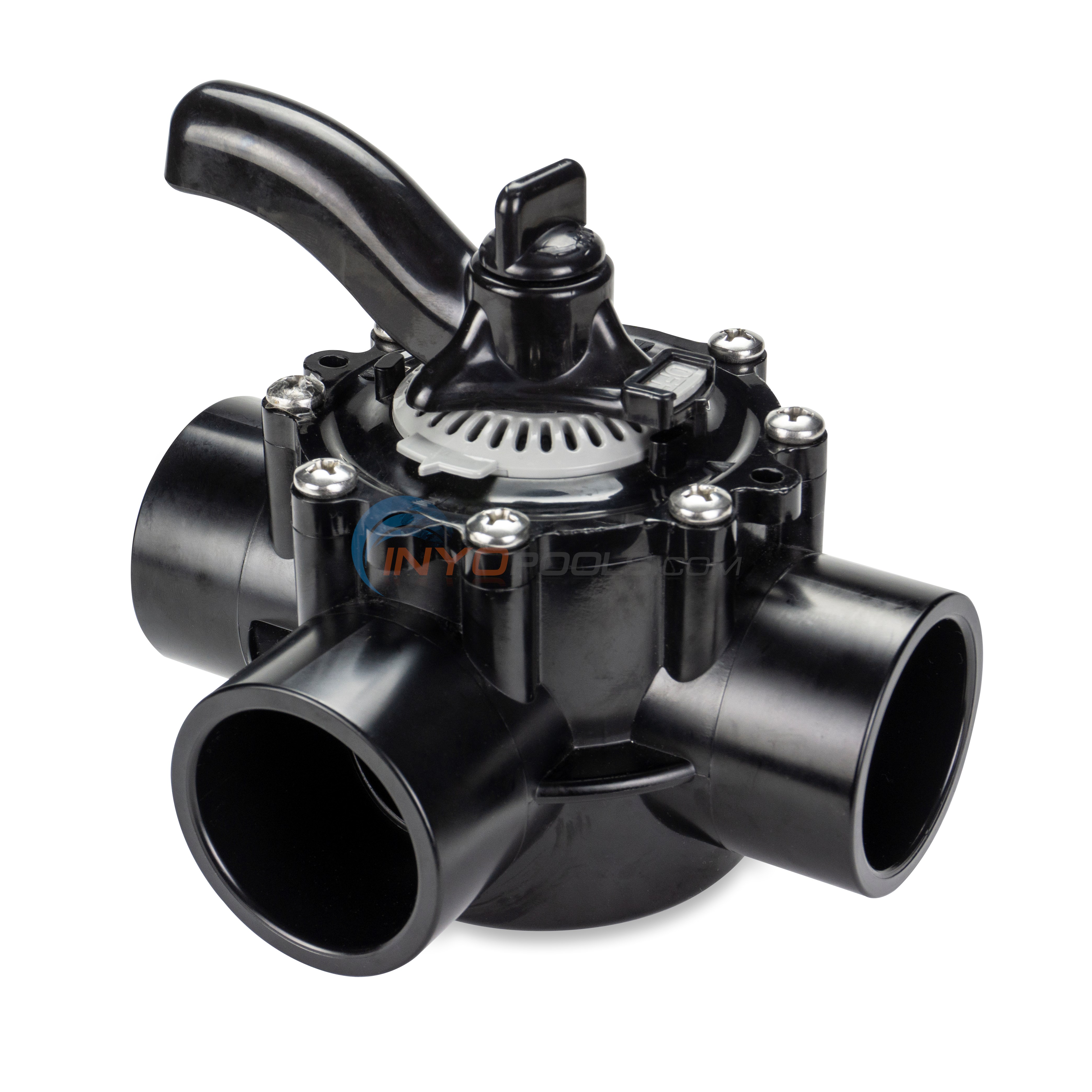 CMP Pool and Spa 3-Way Diverter Valve, 2" Inside, 2-1/2" Outside, Slip ...
