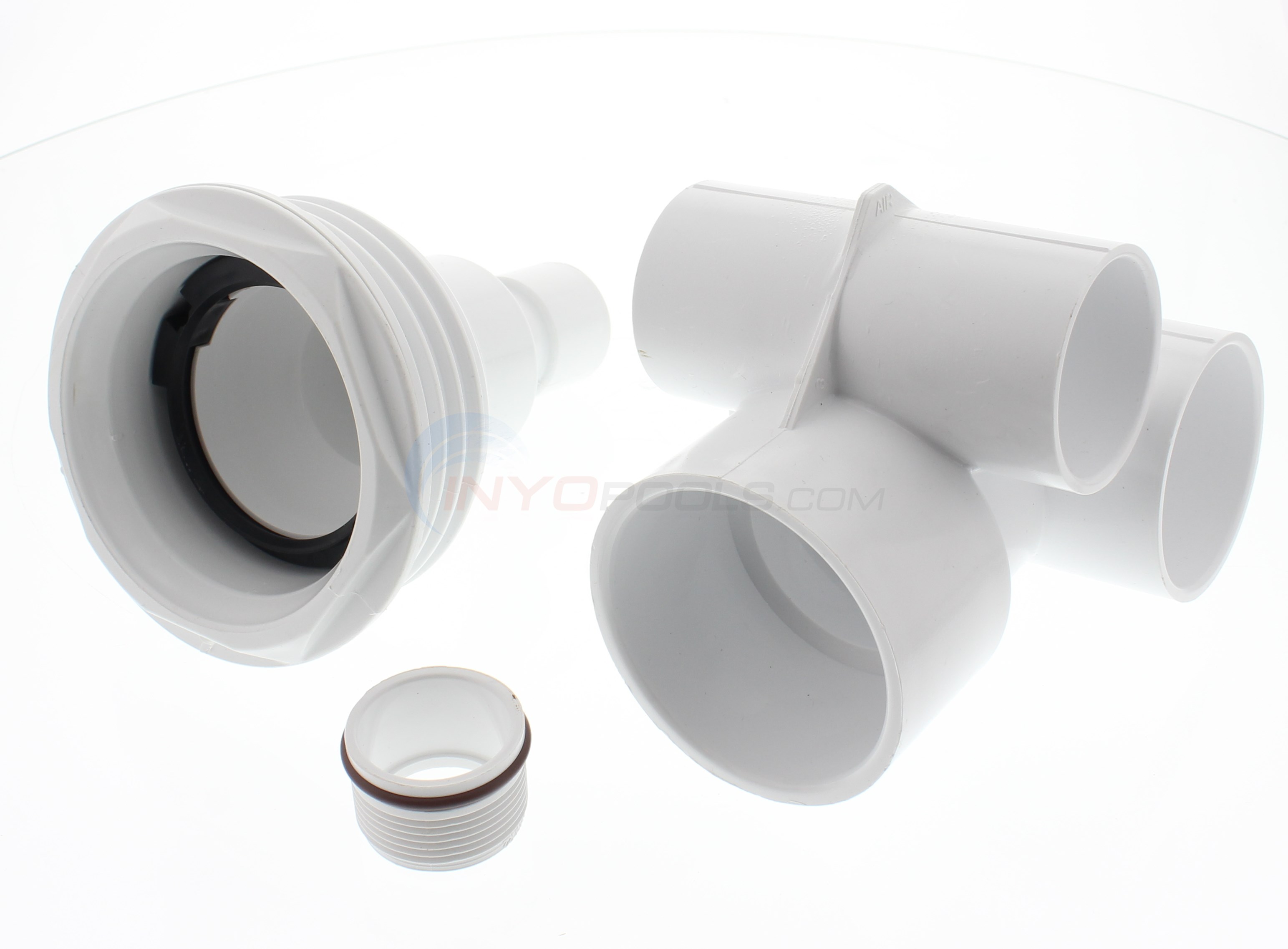 Waterway Power Storm Jet Gunite T Body Assembly - 2107810 - INYOPools.com