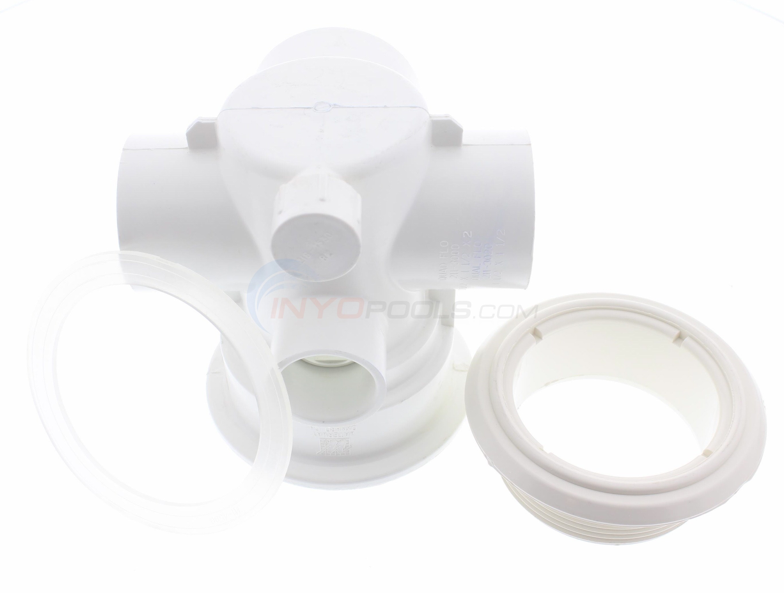 Jet Body, Quad-Flo 1"S Air - 212-4000 - INYOPools.com