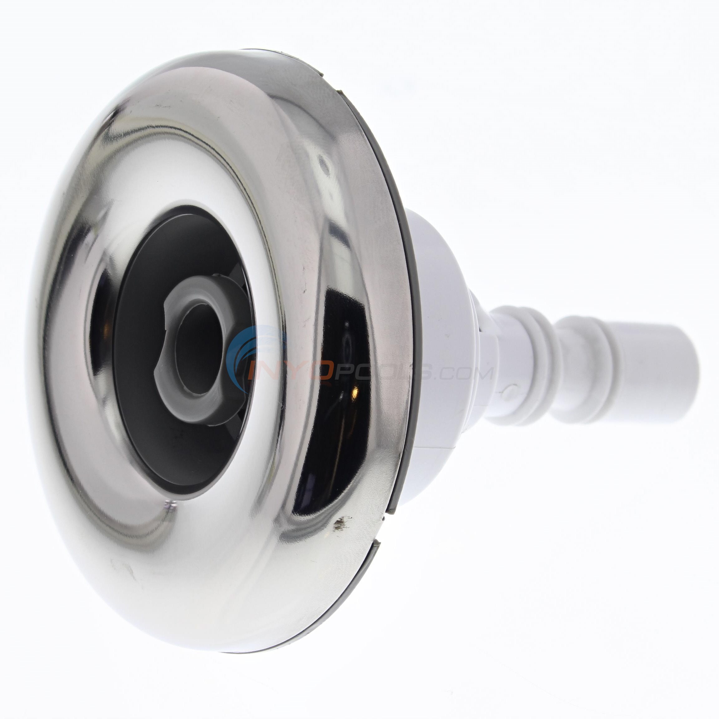 Adjustable Mini Storm Jet Directional 3" Smooth Snap-In Stainless/White ...