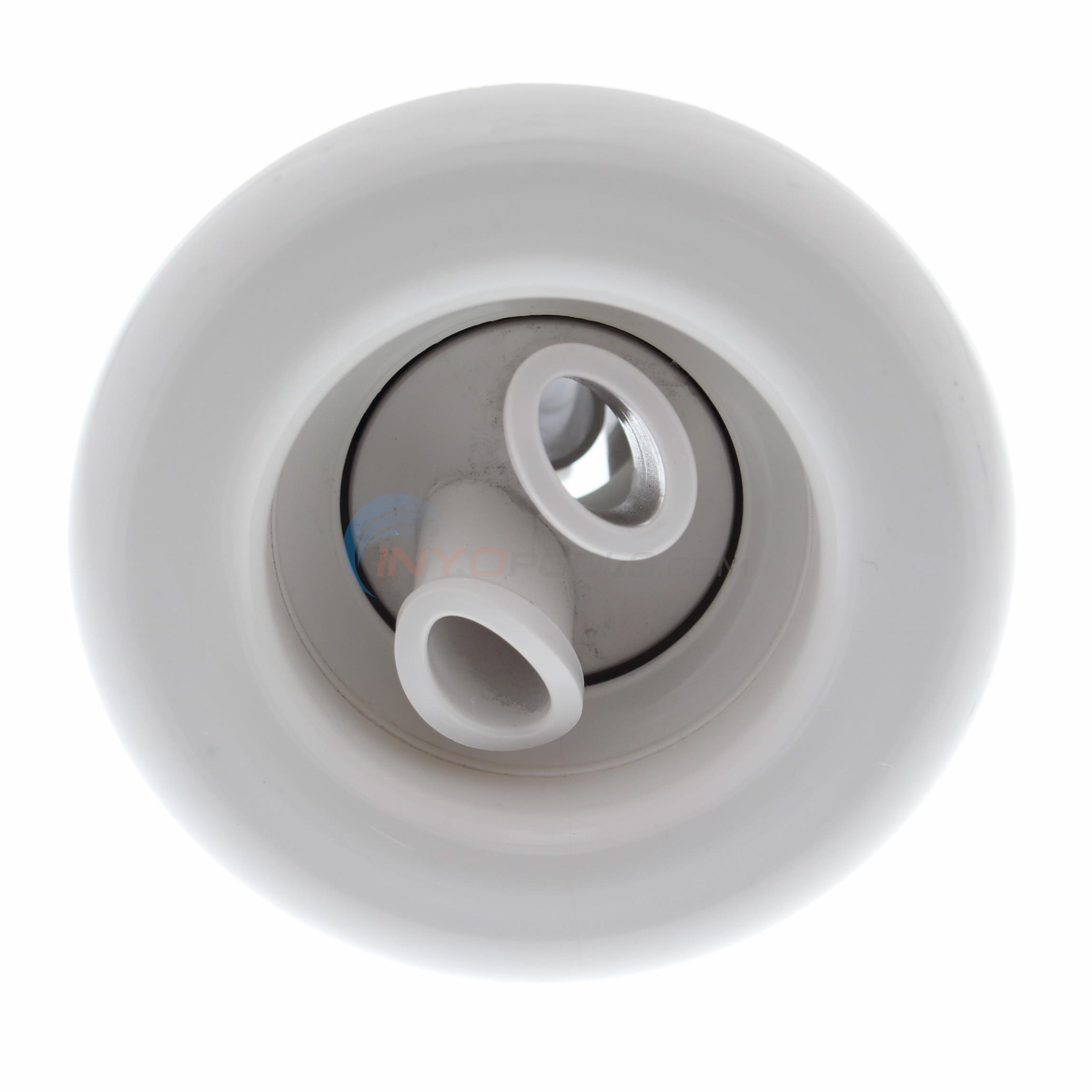 Adjustable Poly Storm Jet Twin Roto 3-3/8" Smooth Snap-In White ...