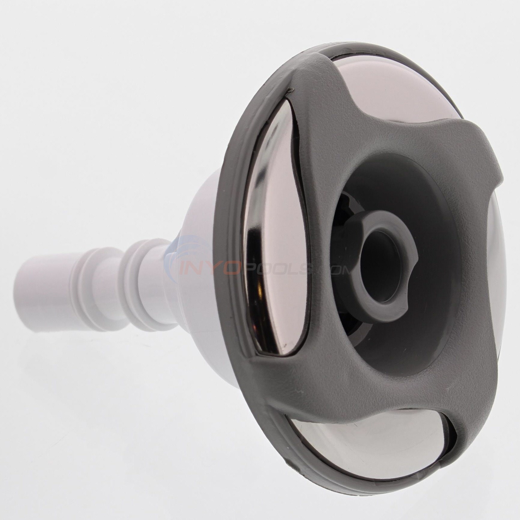 Adjustable Mini Storm Directional 3-1/4" Swirl Snap In Stainless/Dark ...