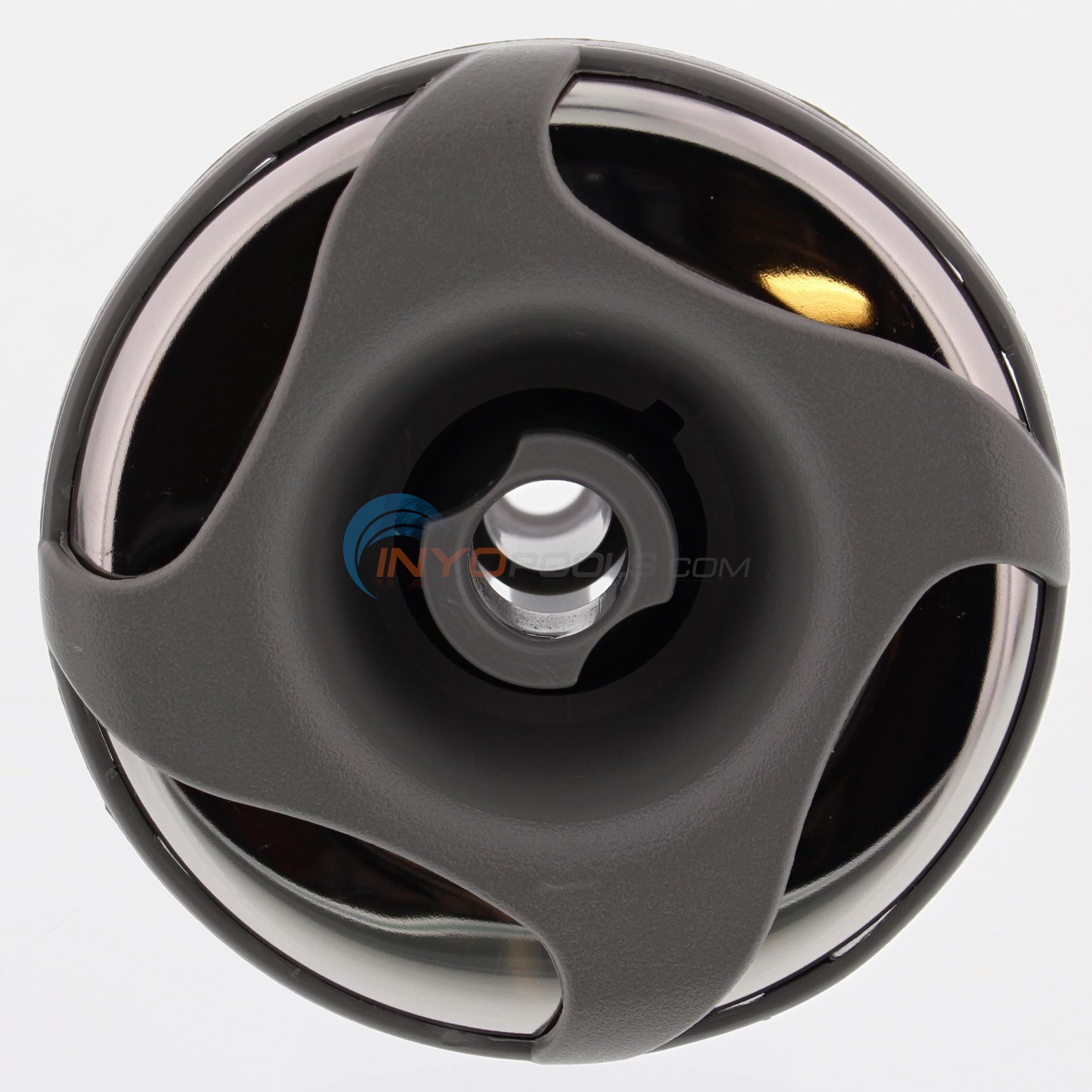 Adjustable Mini Storm Directional 3-1/4" Swirl Snap In Stainless/Dark ...