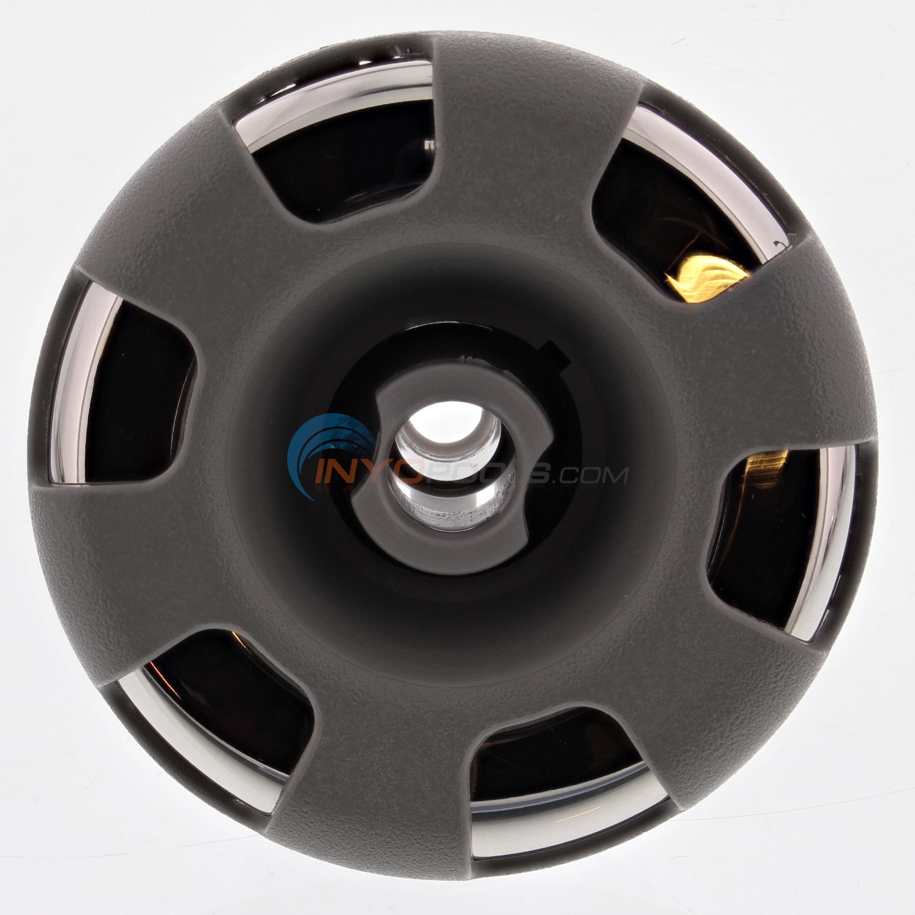 Adjustable Mini Storm Directional 3-1/4" Crown Snap In Stainless/Gray ...