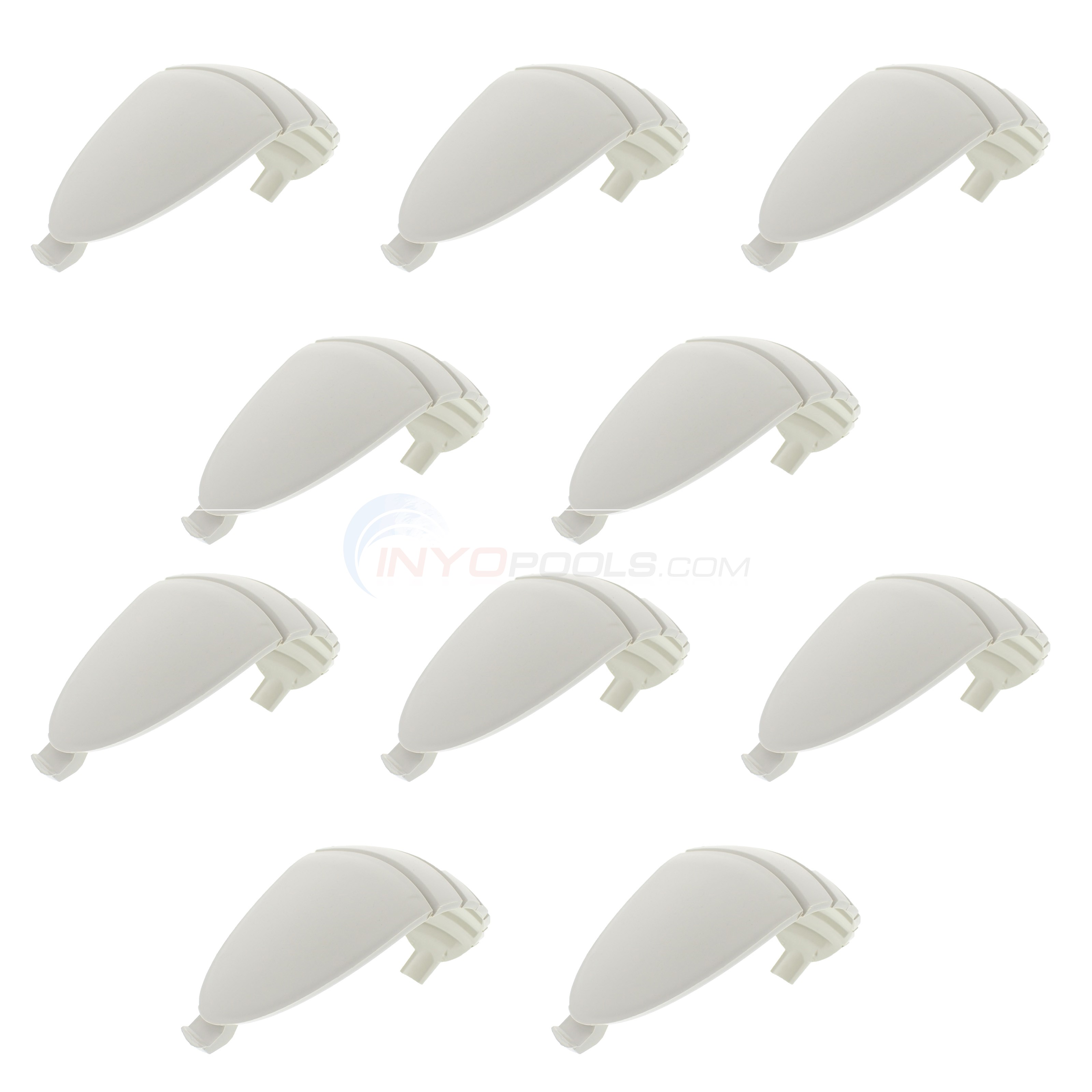 Wilbar Top Cap 10" Oceanic Grill (Wheat) (10 Pack) - INYOPools.com