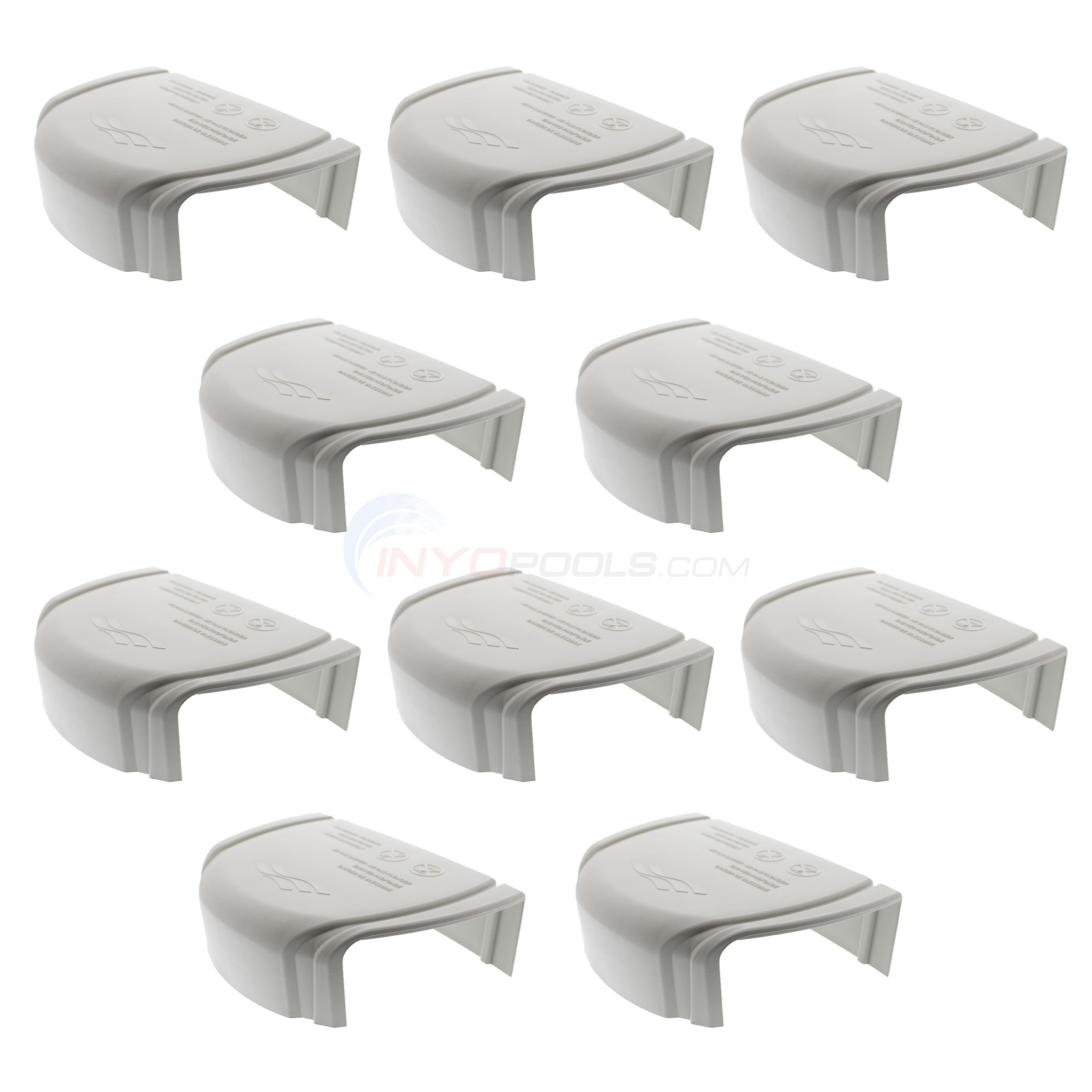 Wilbar Top Cap 8" Resin (10 Pack) - 22799-Pack10 - INYOPools.com