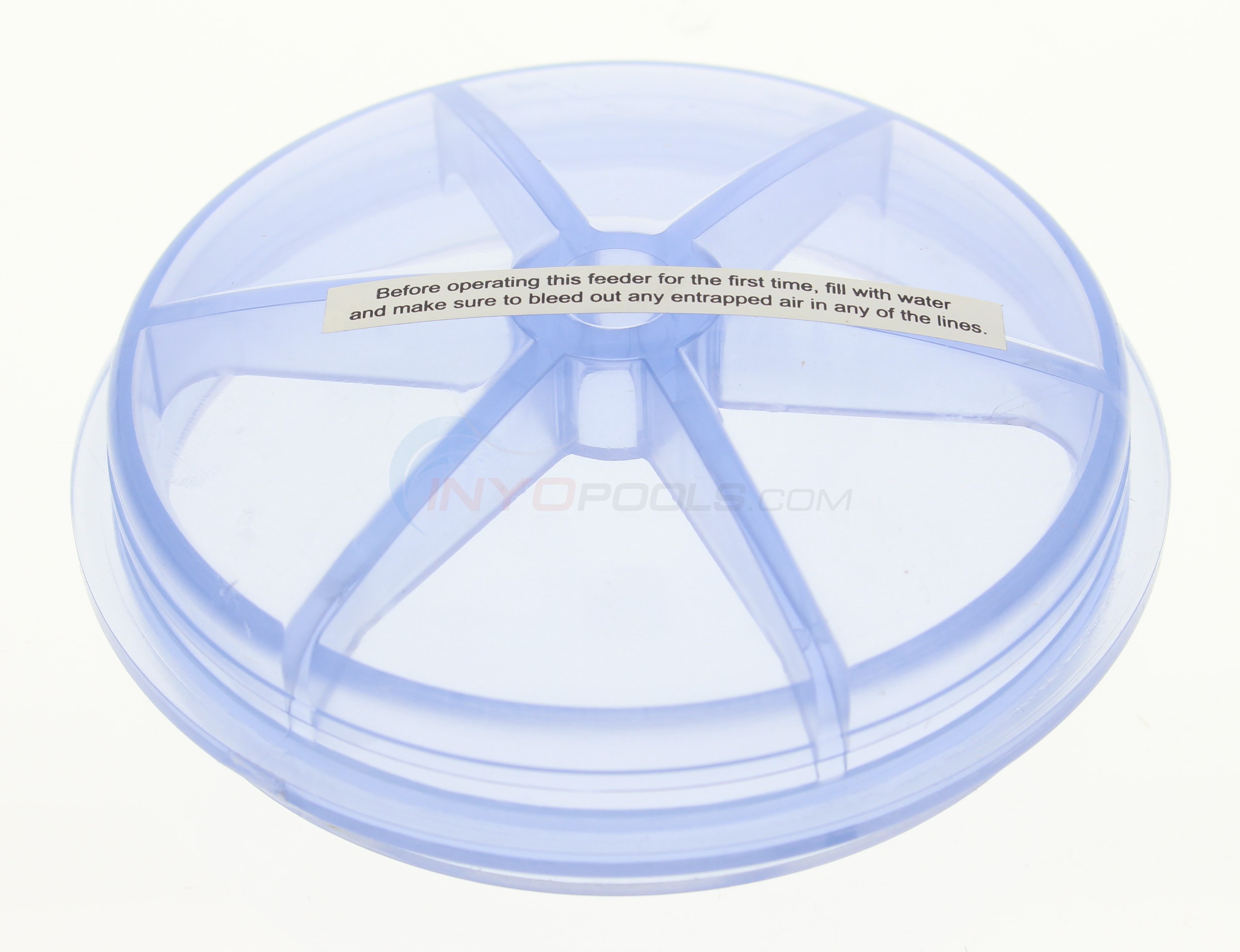 PowerClean Ultra Chlorinator Cover Assy Clear Glass Lid - INYOPools.com