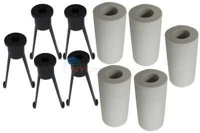 Stenner Weight,clay Lead Tube 1/4" (5) (mcmacwo) - INYOPools.com