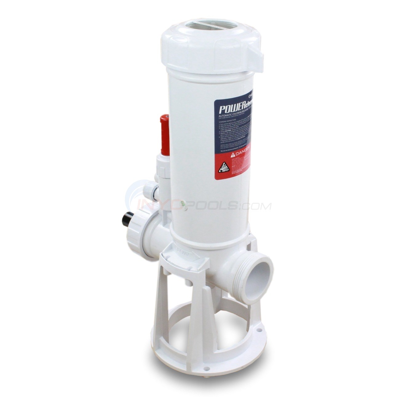 POWERclean Ultra Off-Line Chlorinator w/ Clear Glass Lid - INYOPools.com