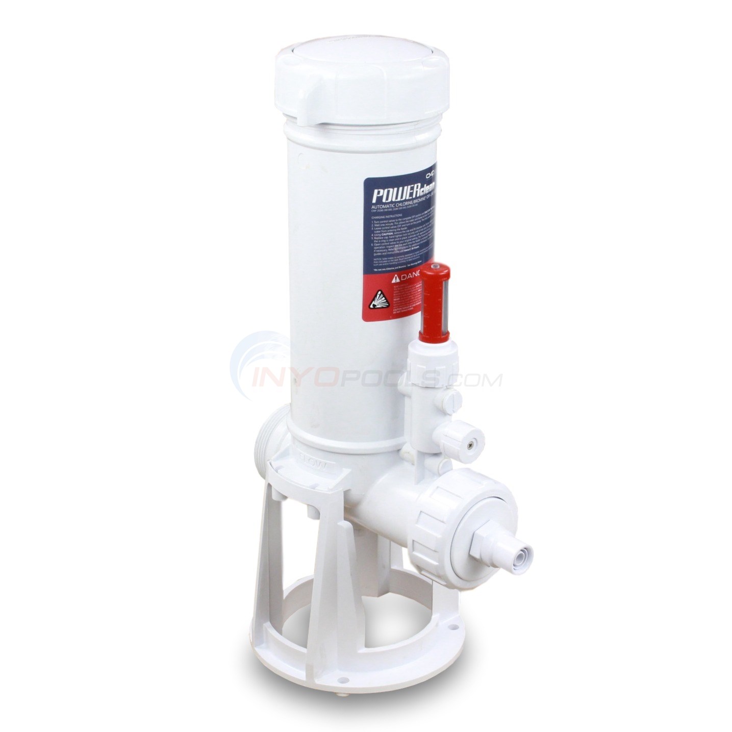 POWERclean Ultra Off-Line Chlorinator; Wh Lid - INYOPools.com