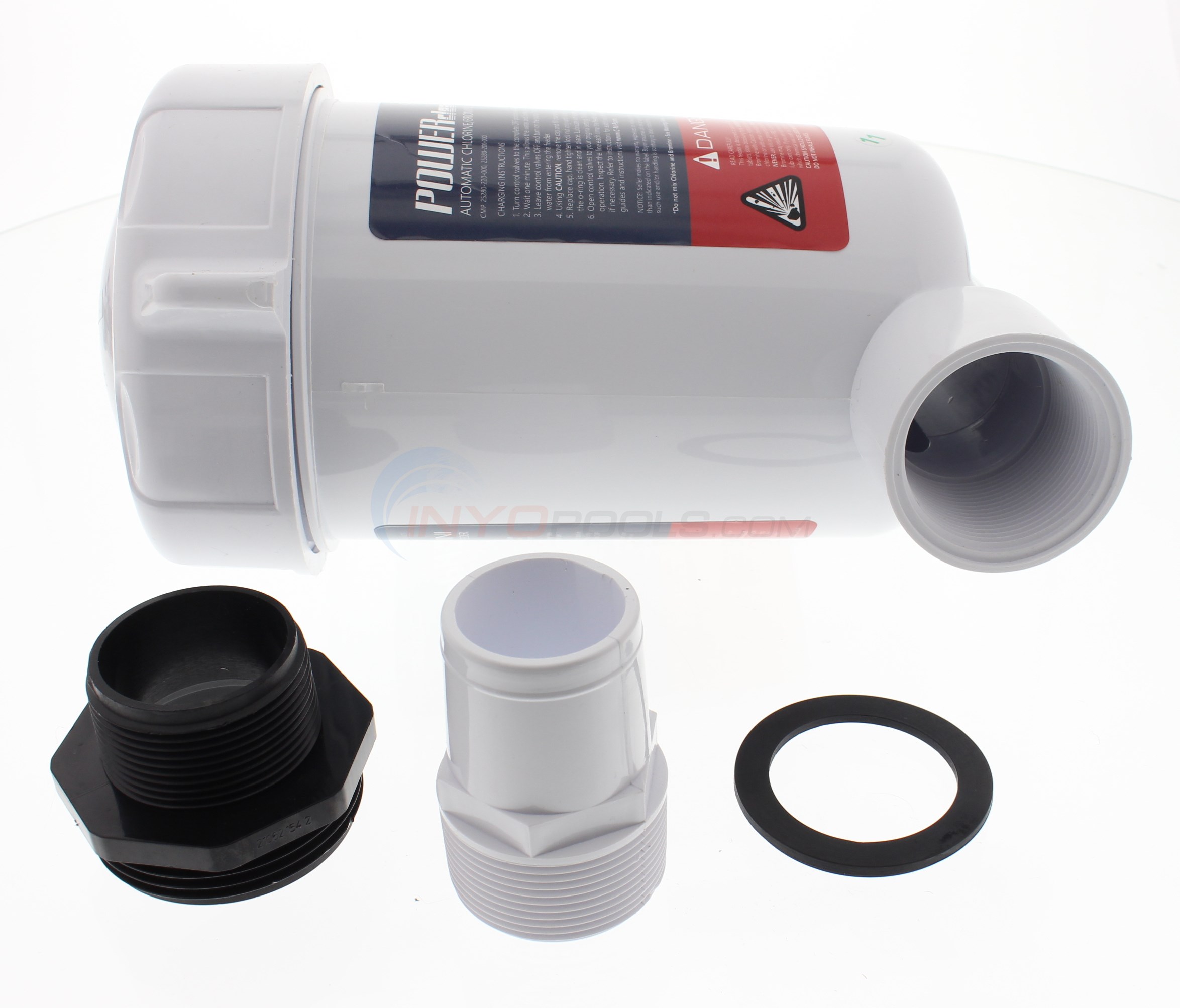 Custom Molded Products POWERclean Mini In-Line Chlorinator - INYOPools.com