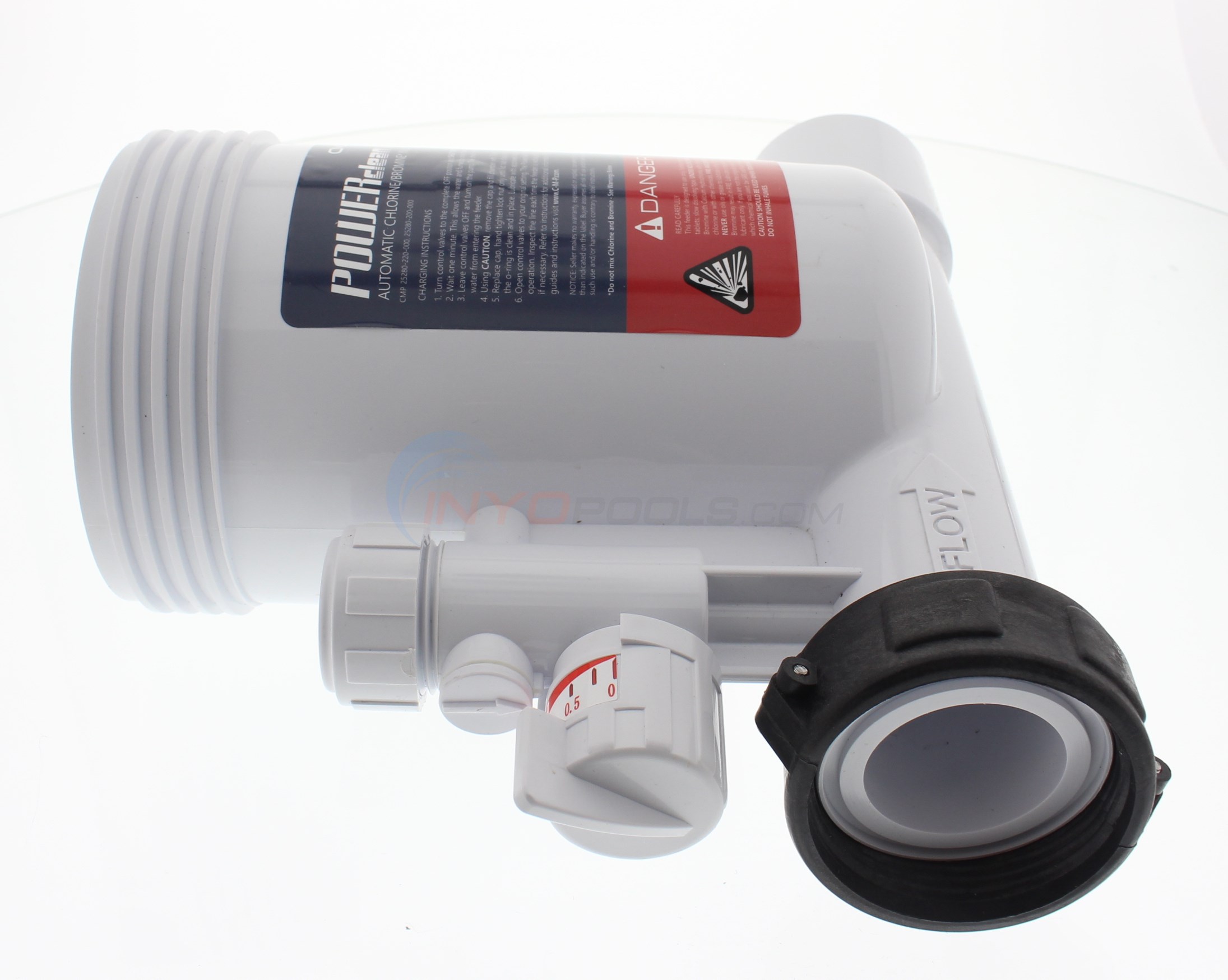 Custom Molded Products POWERclean Mini In-Line Chlorinator - INYOPools.com
