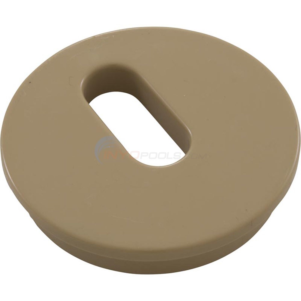 Custom Molded Products Round Deck Jet Cover, Tan - INYOPools.com