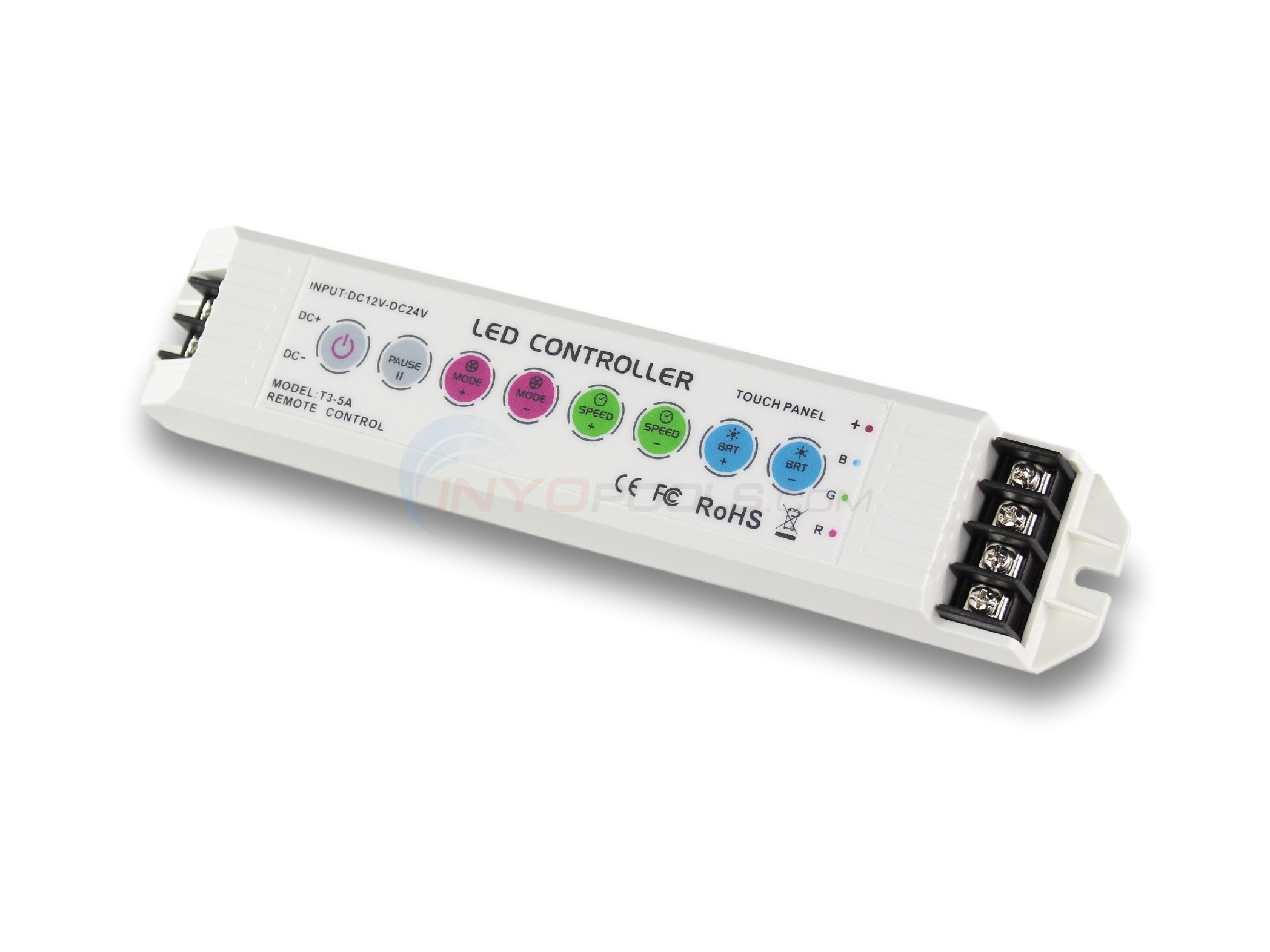 LED Waterfall Controller Only - 25650-120-100 - INYOPools.com