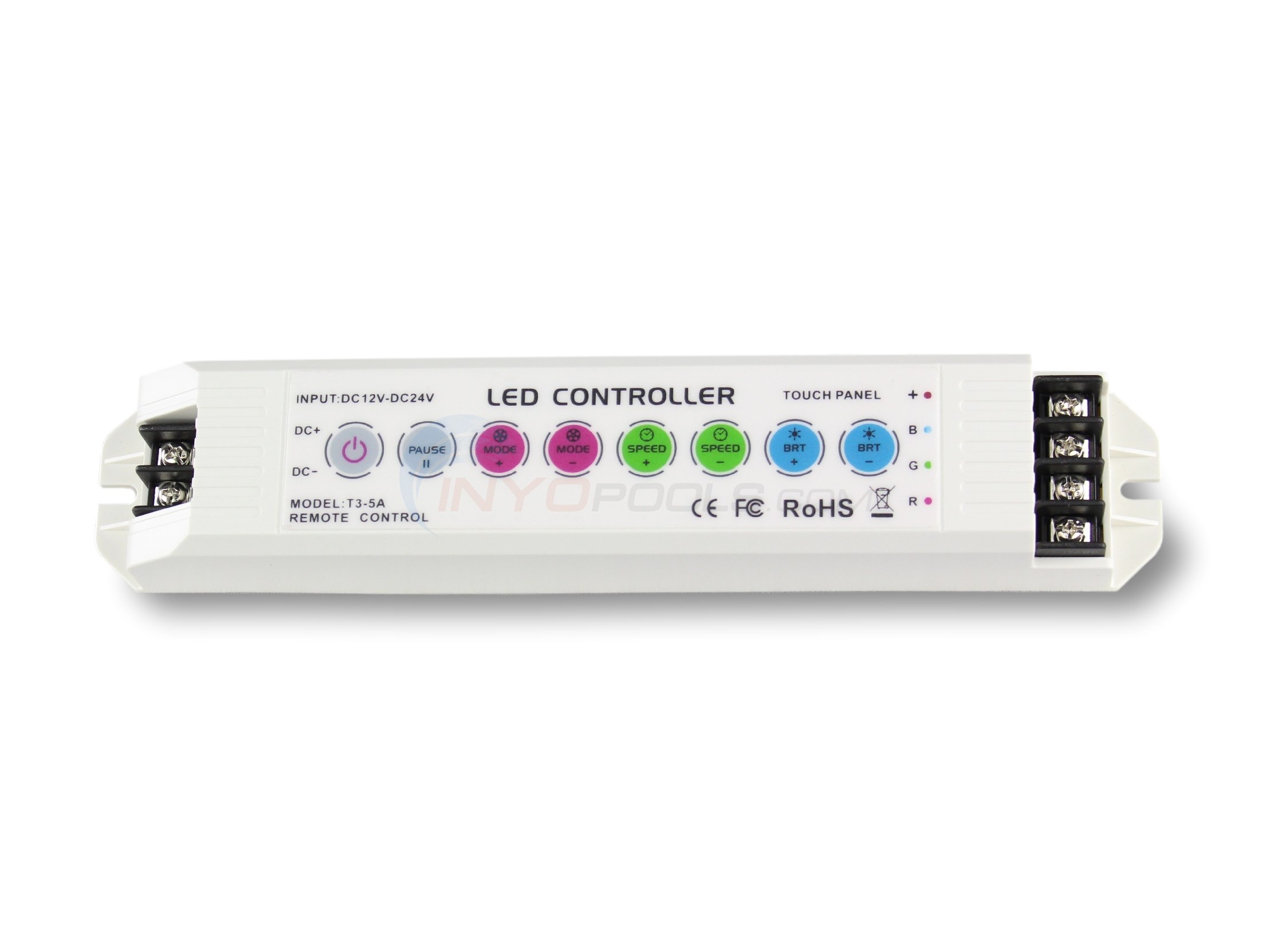 LED Waterfall Controller Only - 25650-120-100 - INYOPools.com
