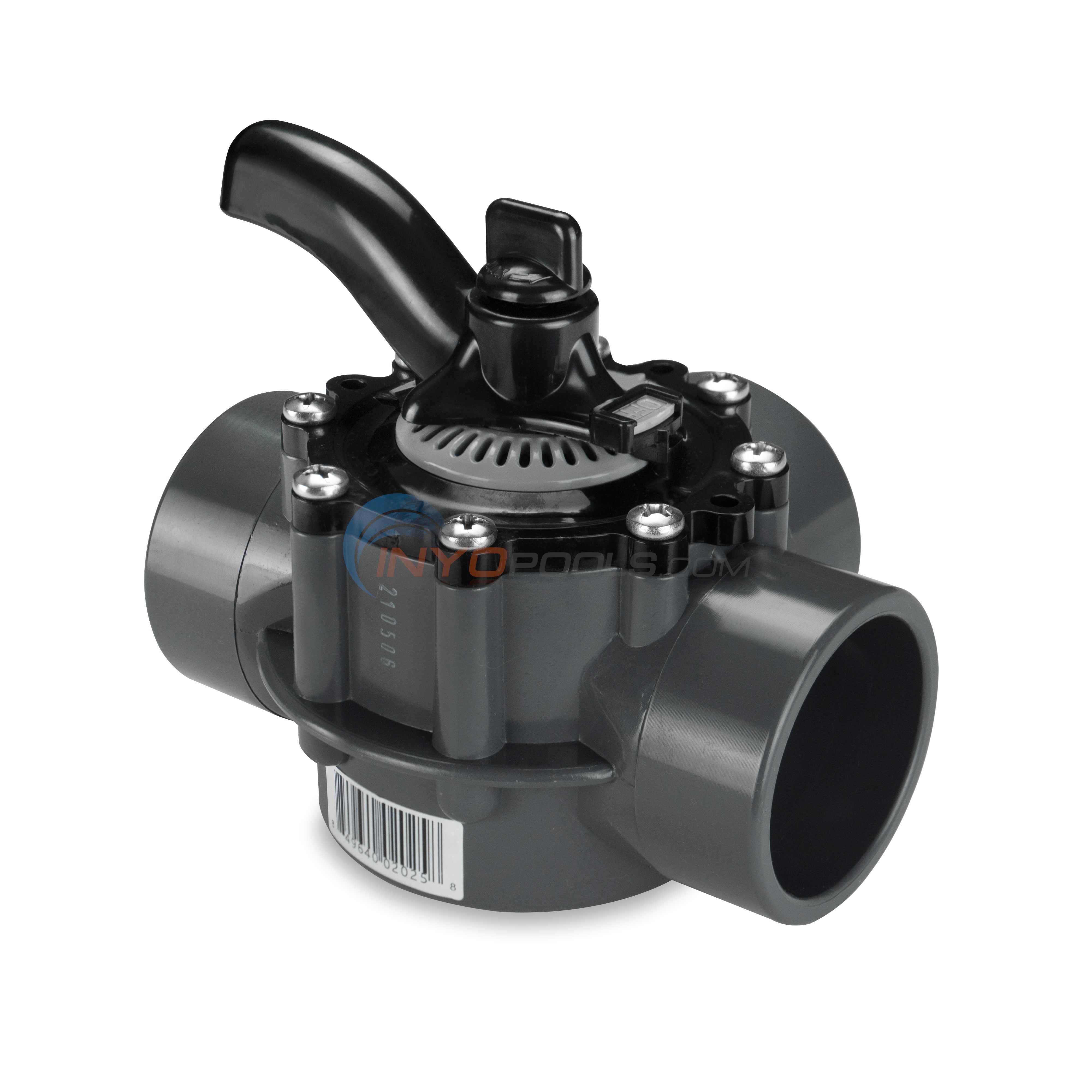 CMP 3 Way Valve 2" - 2.5 " CPVC - PSV3S2 - INYOPools.com