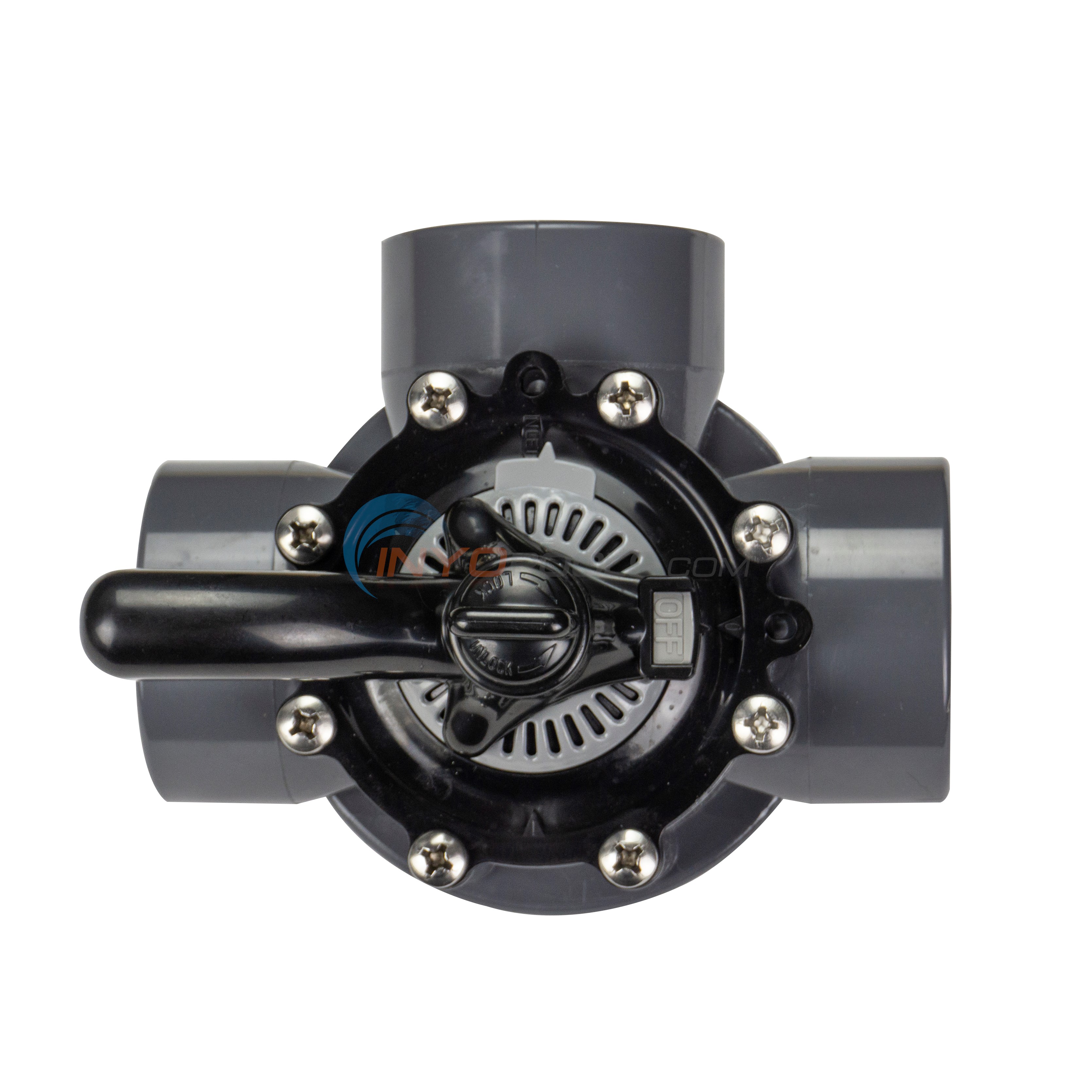 CMP 3 Way Valve 2" - 2.5 " CPVC - PSV3S2 - INYOPools.com