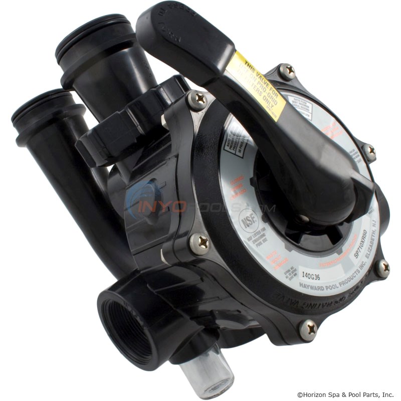 Hayward Vari-Flo Backwash Valve, 1.5" for DE Filters - SP0710XR50 ...