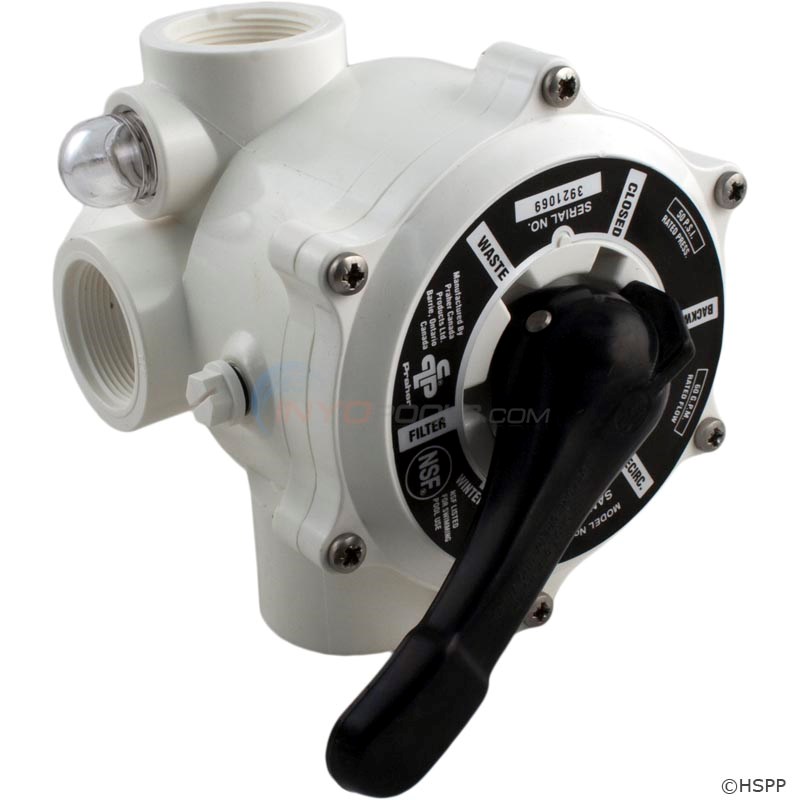 Praher Universal Multiport Valve 1-1/2" FPT (Sand) - SM-10-3 ...