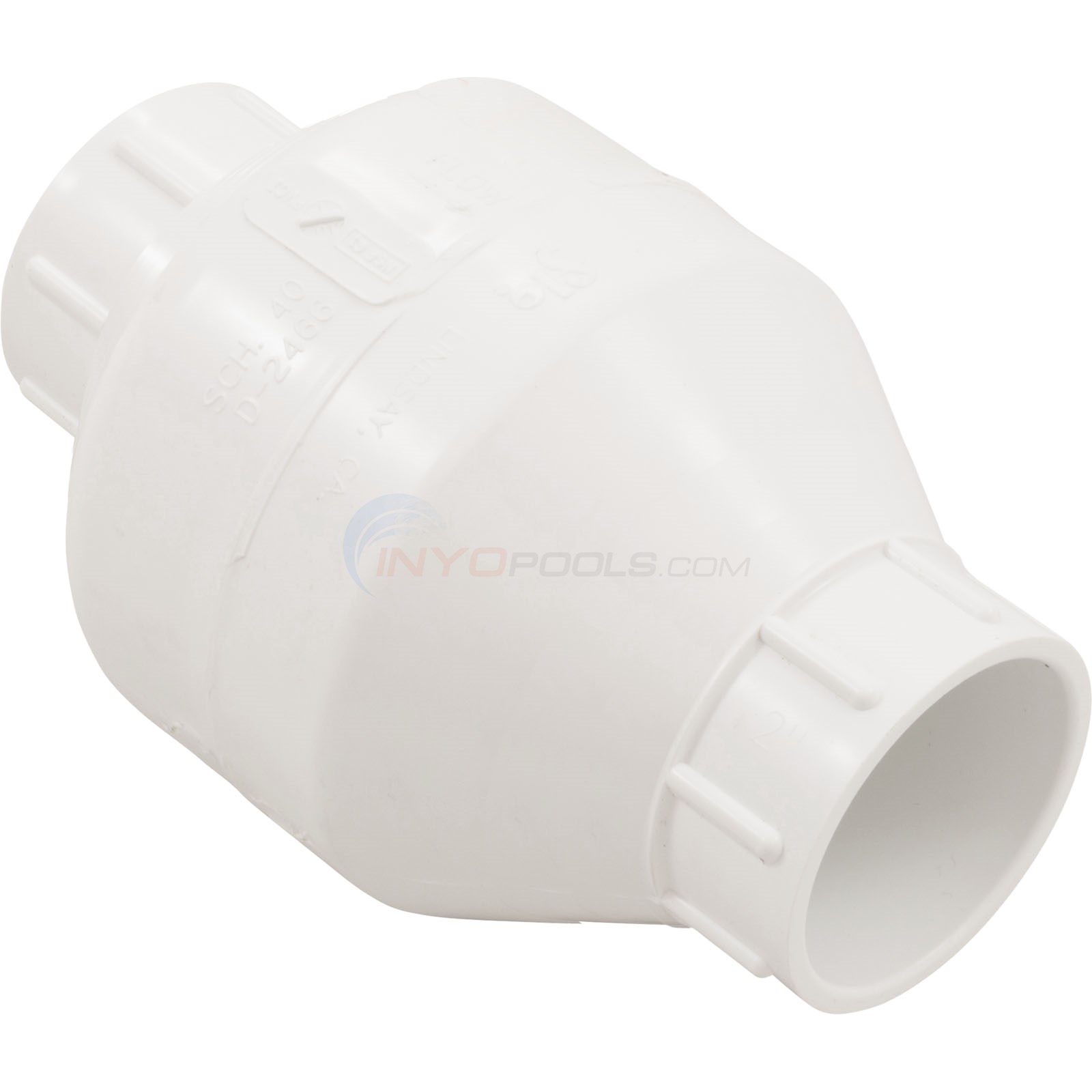 Flo Control Pvc Check Valve S X S 1 Swing (1520-10) - INYOPools.com