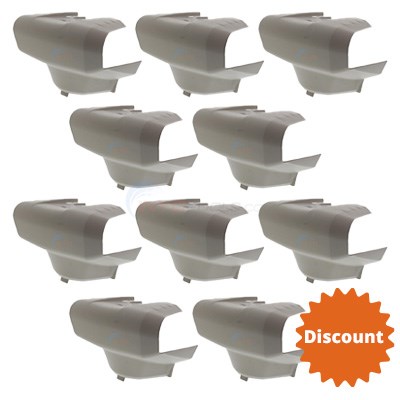 Wilbar Top Cap 8" SM 1/2 Outer Champagne - Oracle (10 Pack) - INYOPools.com