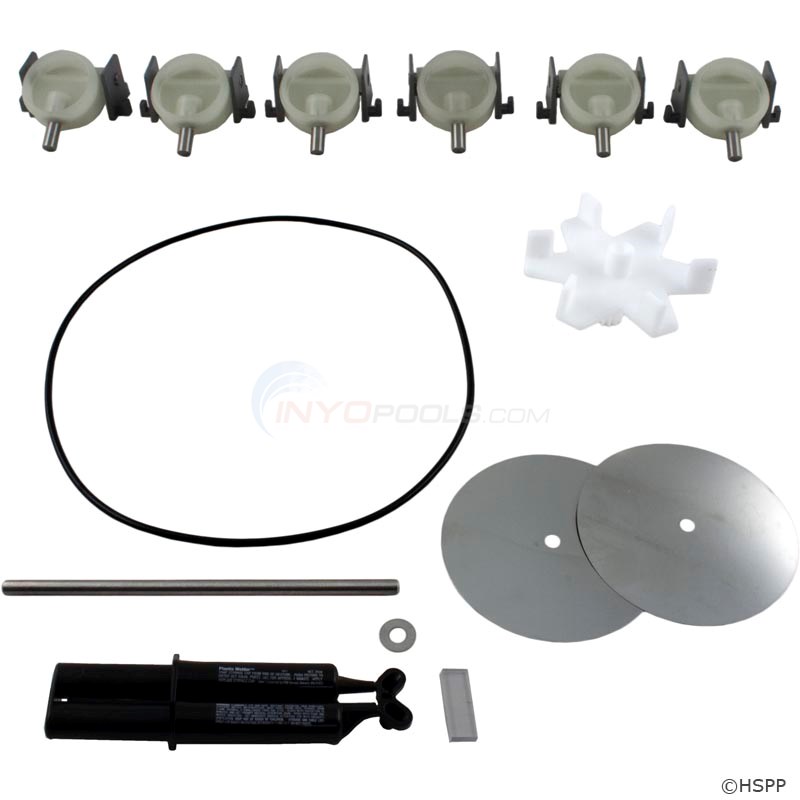 Retro-Fit Kit, A&A Manufacturing 6 Port Top Feed Valve - INYOPools.com