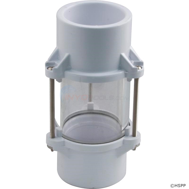 Pentair Sight Glass, Inline 1 1/2" (50901600) - INYOPools.com