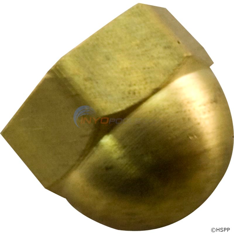 Pentair Nut-brass Cap (072543) - INYOPools.com