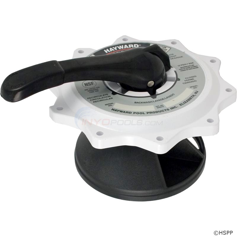 Hayward Key, Cover, & Handle Assembly, 2", White, Replaced by Black ...