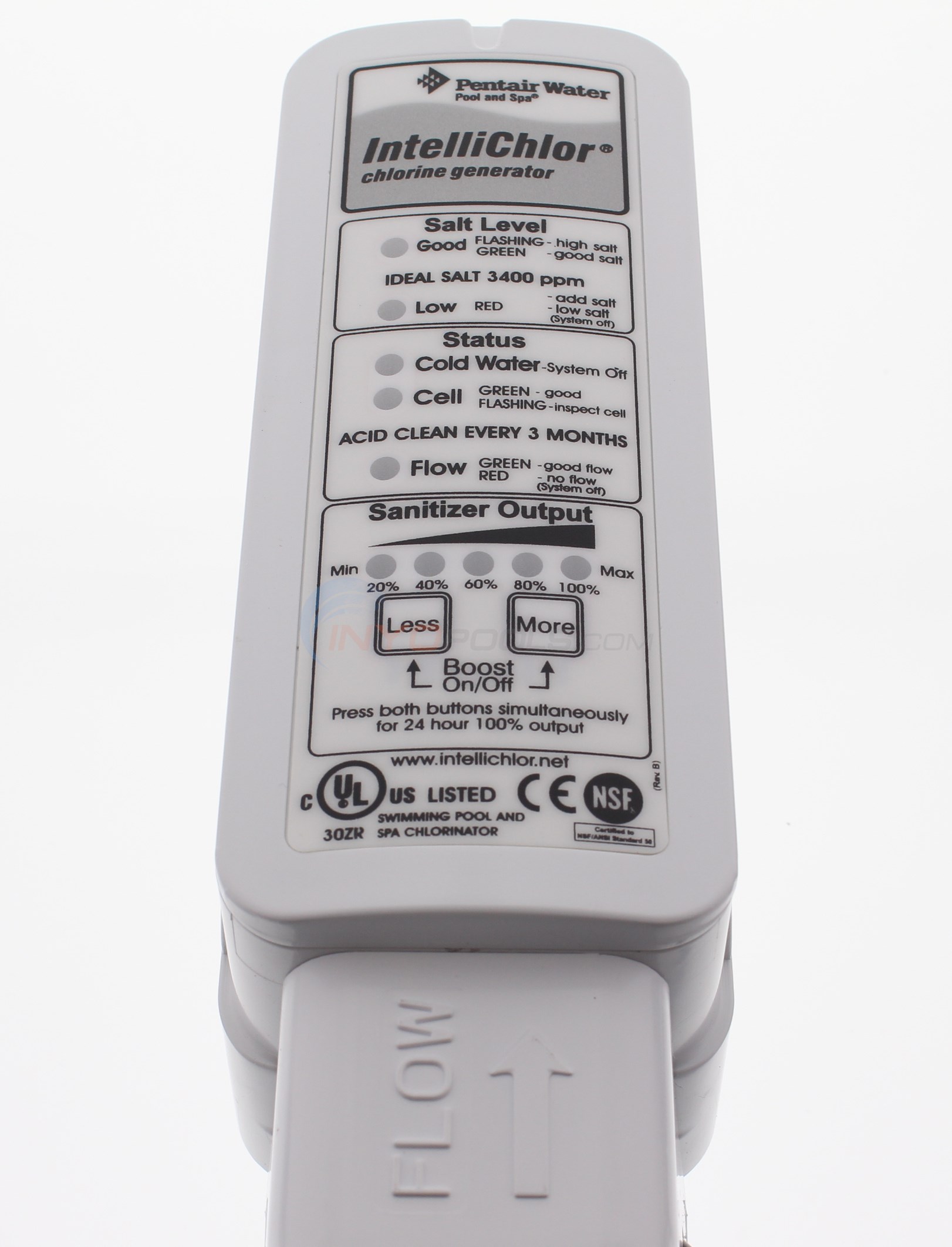 Pentair Intellichlor Salt Generator Replacement Cell, 60,000 Gallons ...