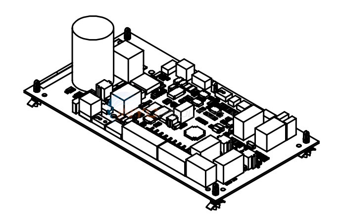 Raypak Ignition Board Kit for Model 264 - 018857F - INYOPools.com