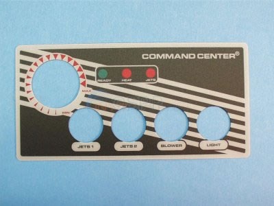Label,for 4 Button Spa Side,no Display - 30202BM - INYOPools.com