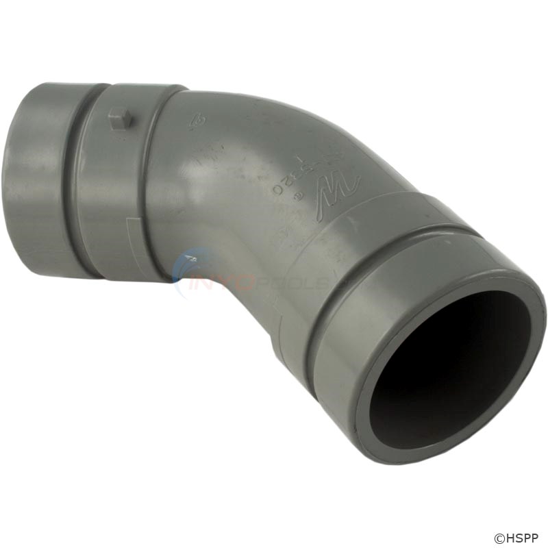 Waterway Twist-Lock Slip Seal Aligning 45° Ell (411-5320) - INYOPools.com