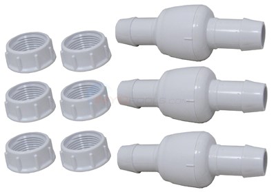 Hayward Hose Swivels 3-pack (ax5000sa) - INYOPools.com