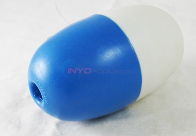 Float Ball (blue&white Large) F/lg Cable W/rope (1602) - INYOPools.com