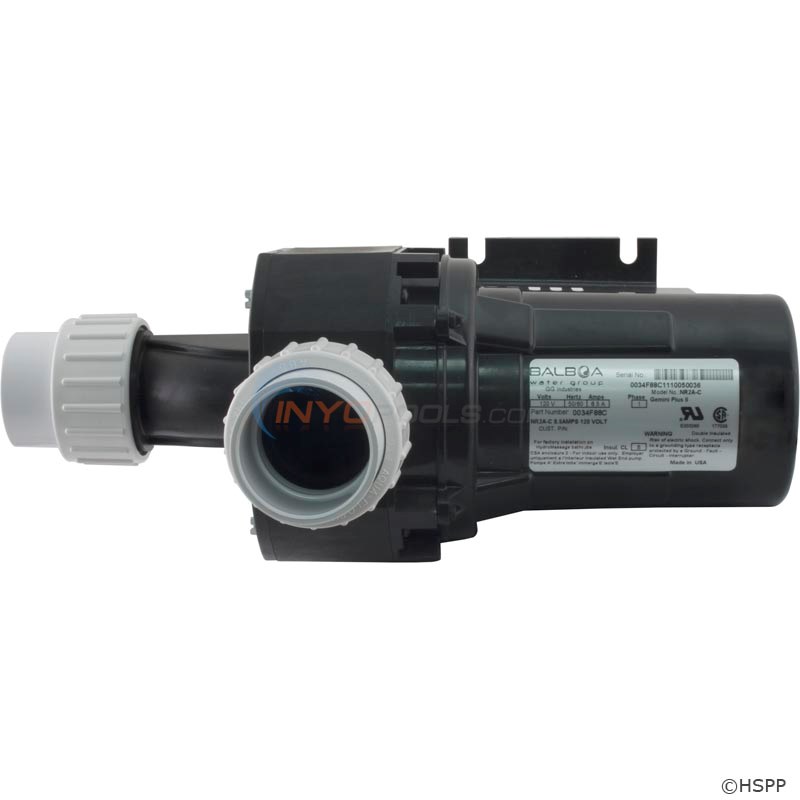 Gemini Plus II 3/4 HP 115V 50/60Hz w/ Air Switch & Cord - 0034F88C ...