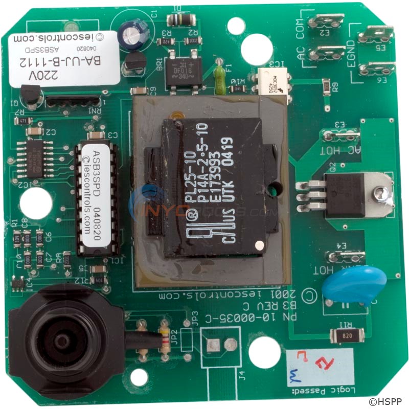 3-Spd Board 220V, Air Switched (5001134) - INYOPools.com