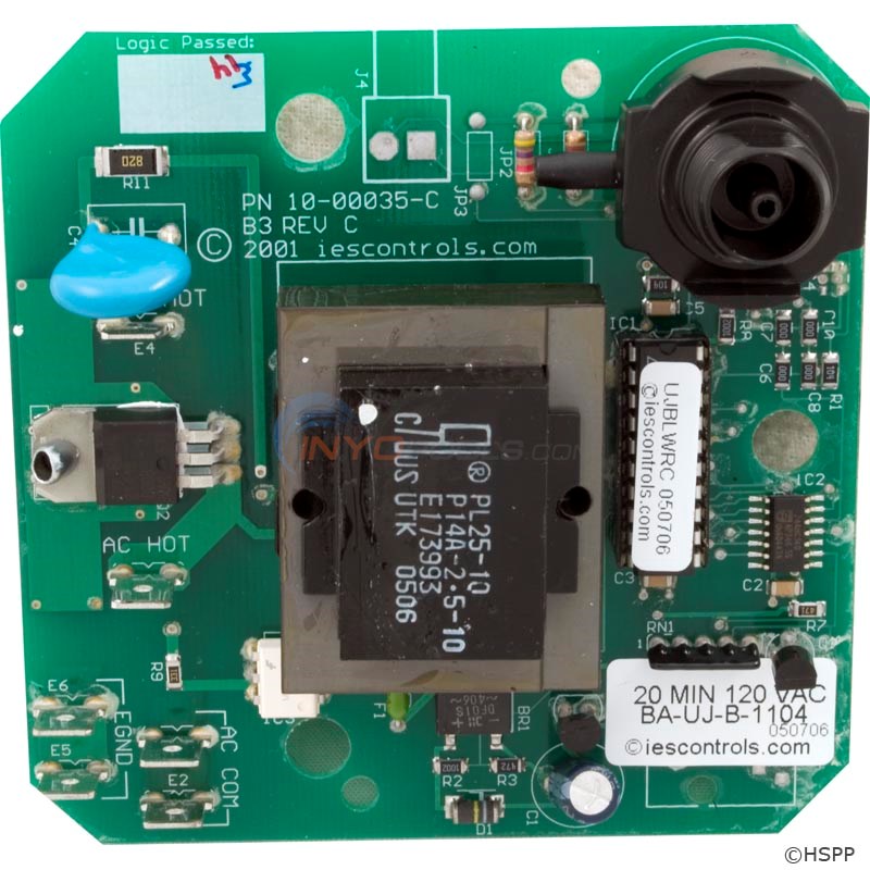 3 Spd Board 110V, Air Switched (5001132) - INYOPools.com