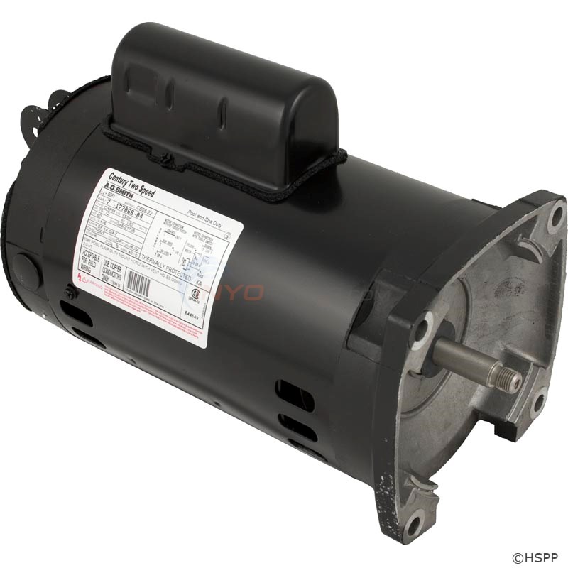 A.O. Smith Motor 56y Sqfl Full 2sp .75hp 115v (b981) - INYOPools.com
