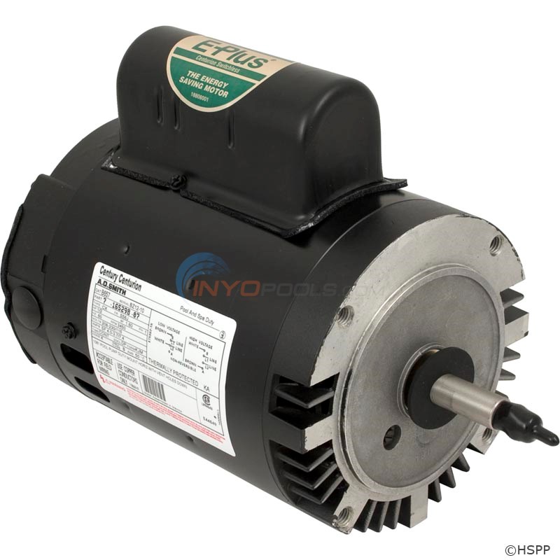A.O. Smith Motor 56j Thrd Full Ee .5hp (b657, 1016529805) - INYOPools.com