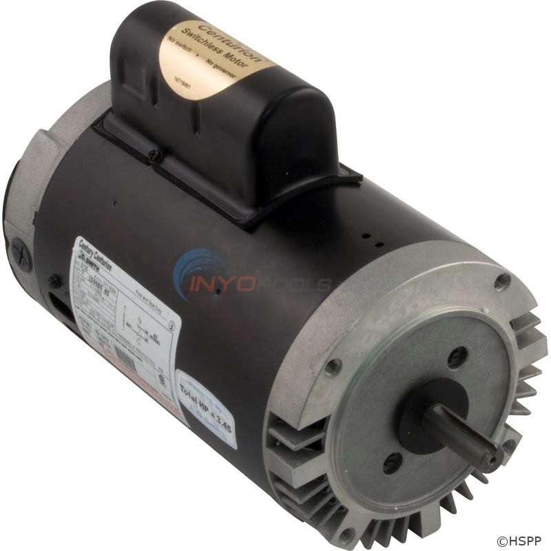 A.O. Smith Motor, 56c Keyed Full 3hp (b125, C1439) - INYOPools.com