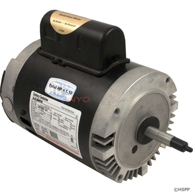 Century (A.O. Smith) .75 HP Full Rate Energy Efficient Motor, Round ...